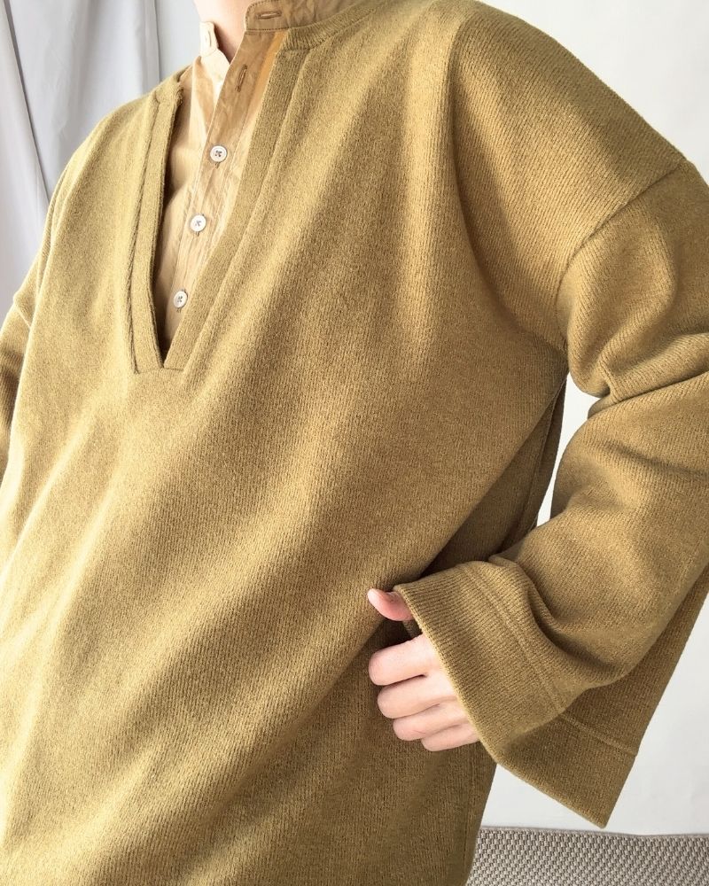 Kelen Skipper Tunic 'Lemo' in Mustard – Miel.jp