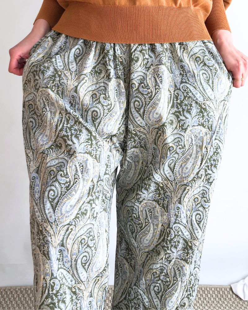 ichi Antiquite's 1000938 LIBERTY Pants in Paisley – Miel.jp
