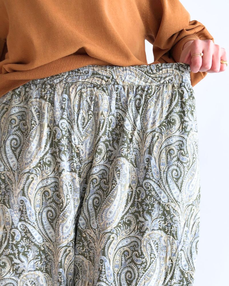 ichi Antiquite's 1000938 LIBERTY Pants in Paisley – Miel.jp
