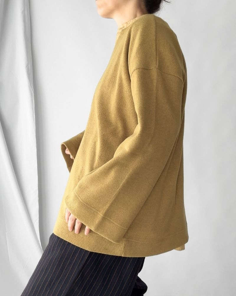 Kelen Skipper Tunic 'Lemo' in Mustard – Miel.jp